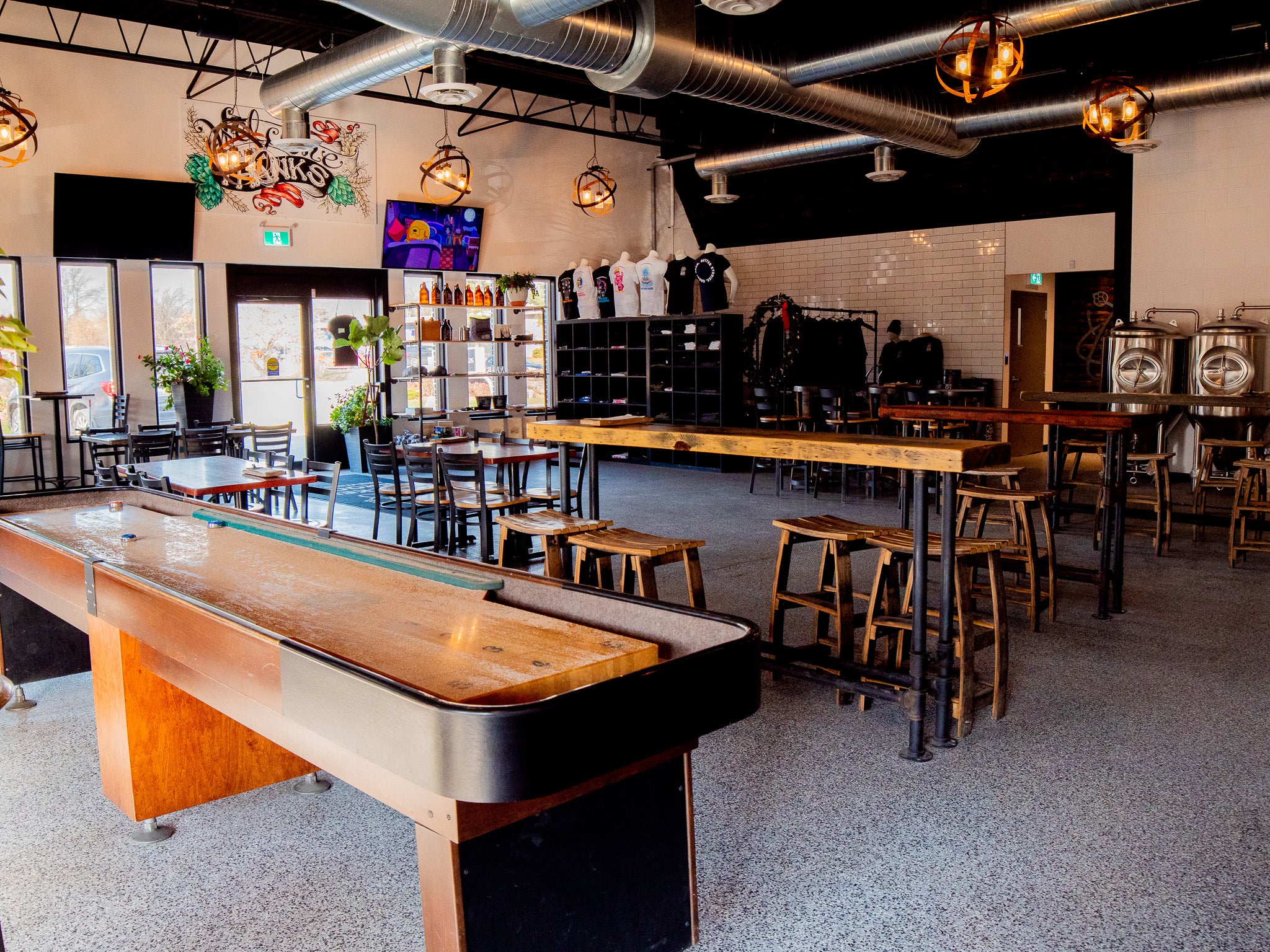 What's going on at the tap room?